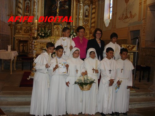 OITO CRIANÇAS, FIZERAM A COMUNHÃO SOLENE - AFIFE DIGIT@L jornal on-line ...