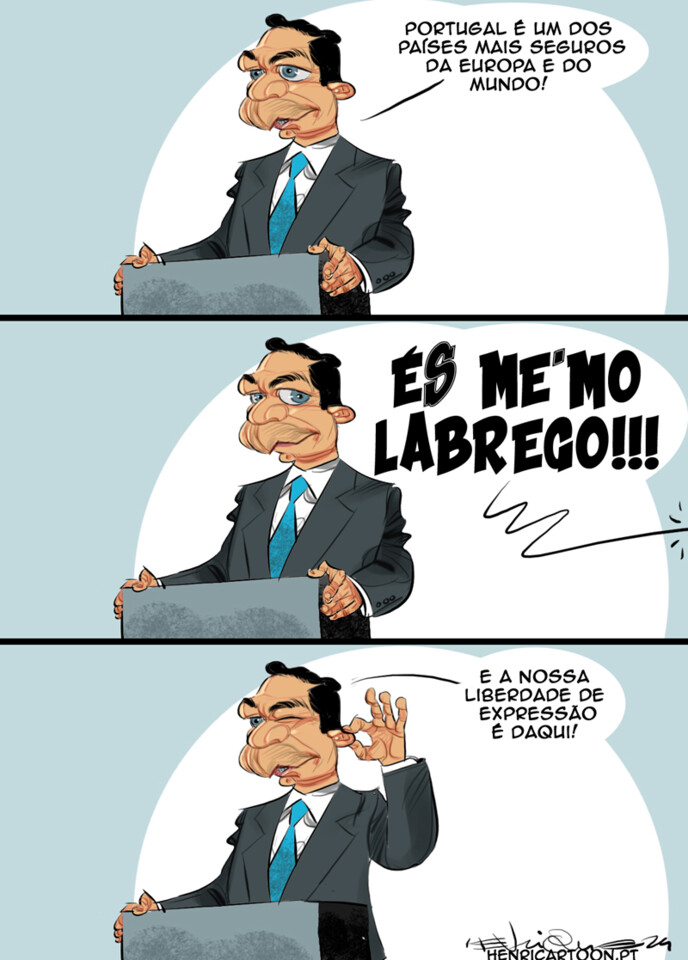Portugal no seu melhor - HenriCartoon
